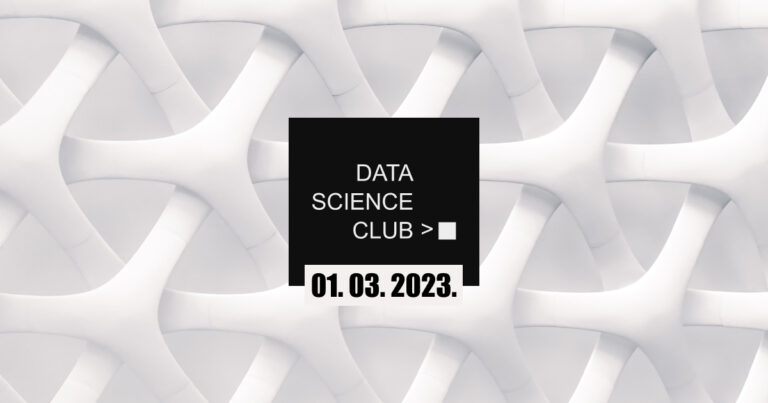 Drugi meetup Data Science Club-a u Novom Sadu, 1. marta u Startit Centru